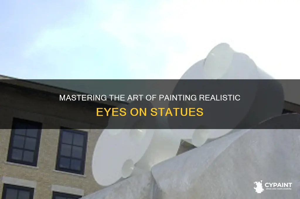 Mastering The Art Of Painting Realistic Eyes On Statues | CyPaint