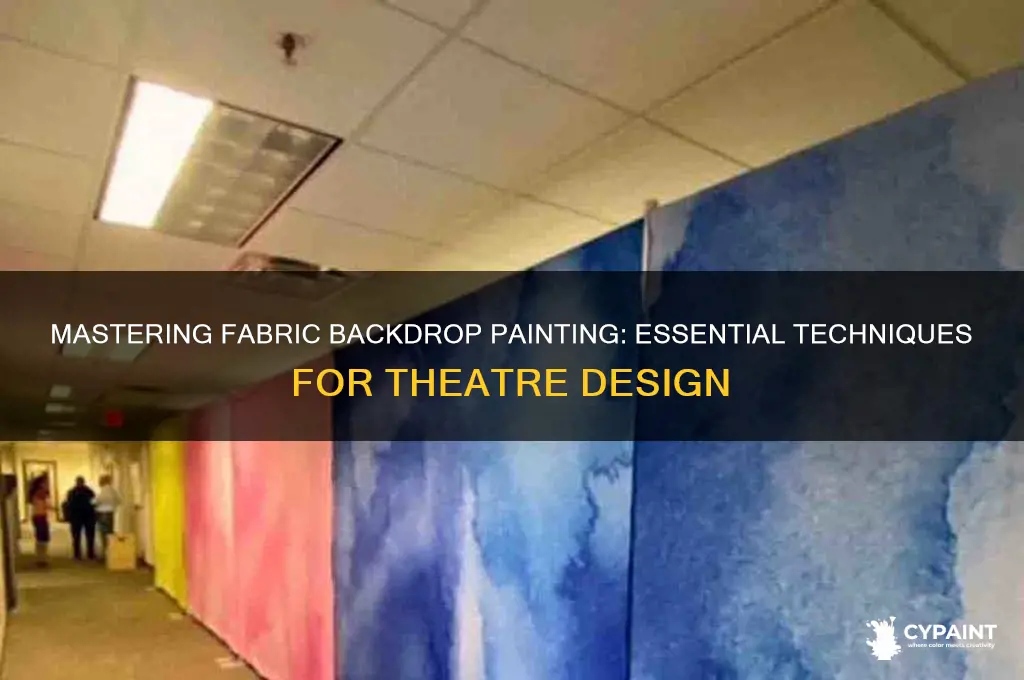 Mastering Fabric Backdrop Painting: Essential Techniques For Theatre ...