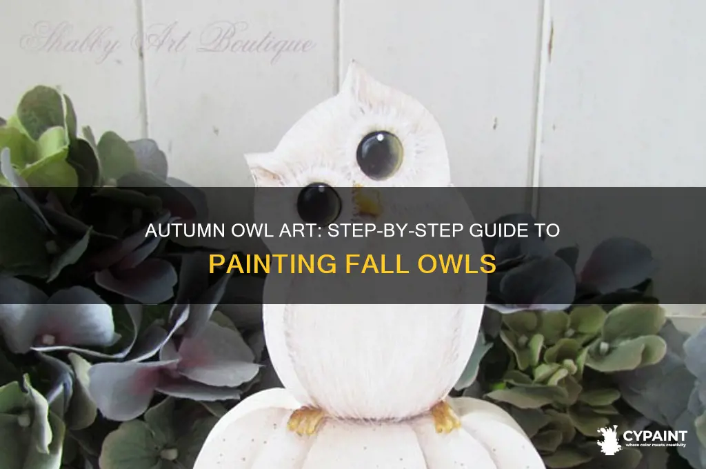 Autumn Owl Art: Step-By-Step Guide To Painting Fall Owls | CyPaint