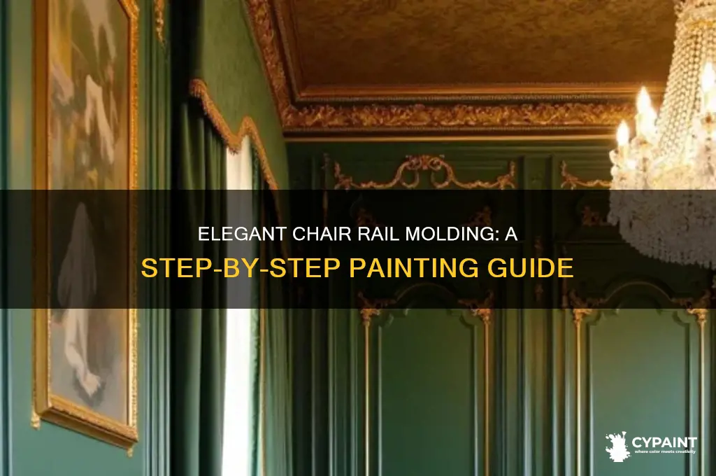 Elegant Chair Rail Molding: A Step-By-Step Painting Guide | CyPaint