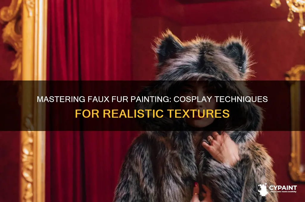 Mastering Faux Fur Painting: Cosplay Techniques For Realistic Textures ...
