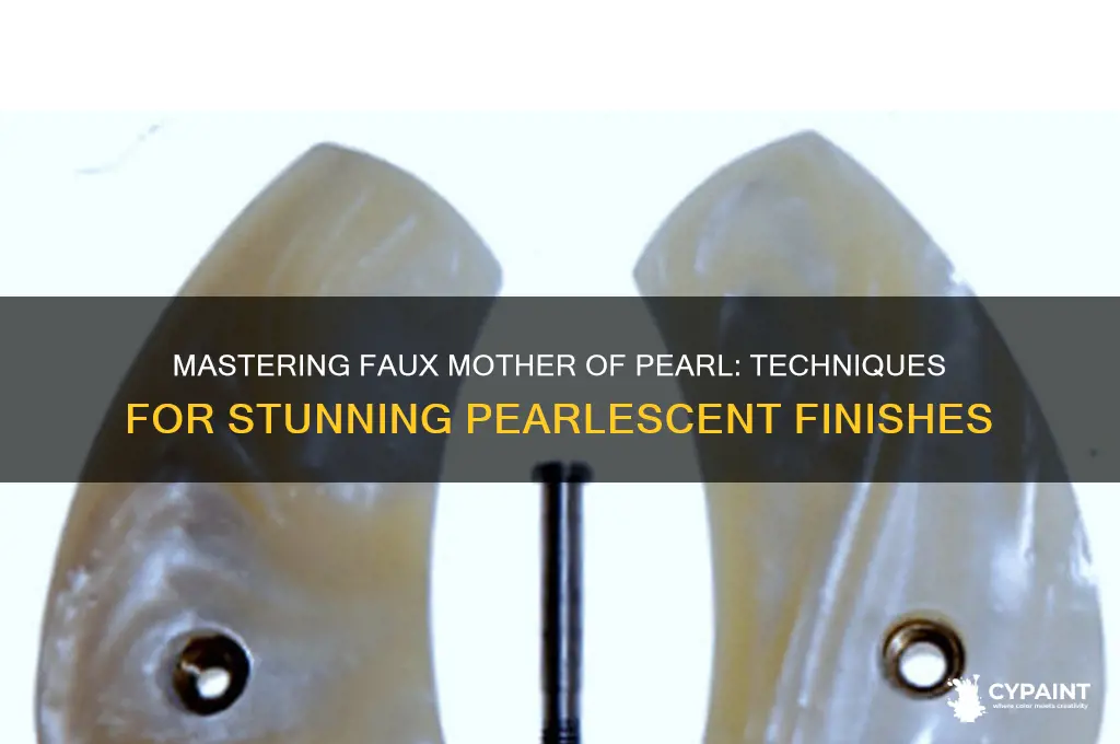 Mastering Faux Mother Of Pearl: Techniques For Stunning Pearlescent ...