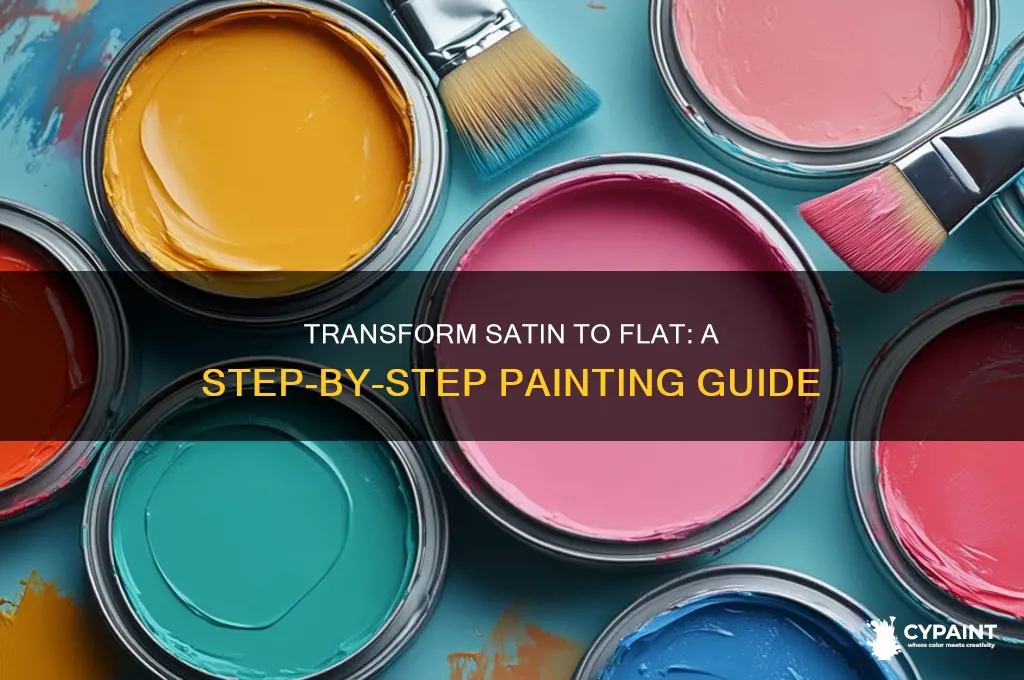 Transform Satin To Flat: A Step-By-Step Painting Guide | CyPaint