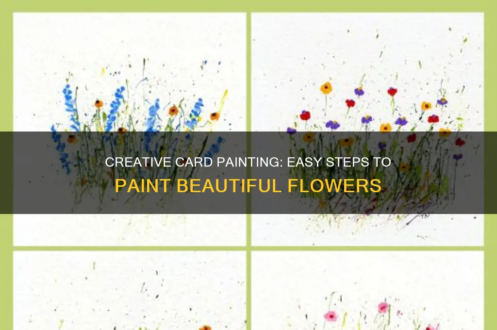 Creative Card Painting: Easy Steps To Paint Beautiful Flowers | CyPaint