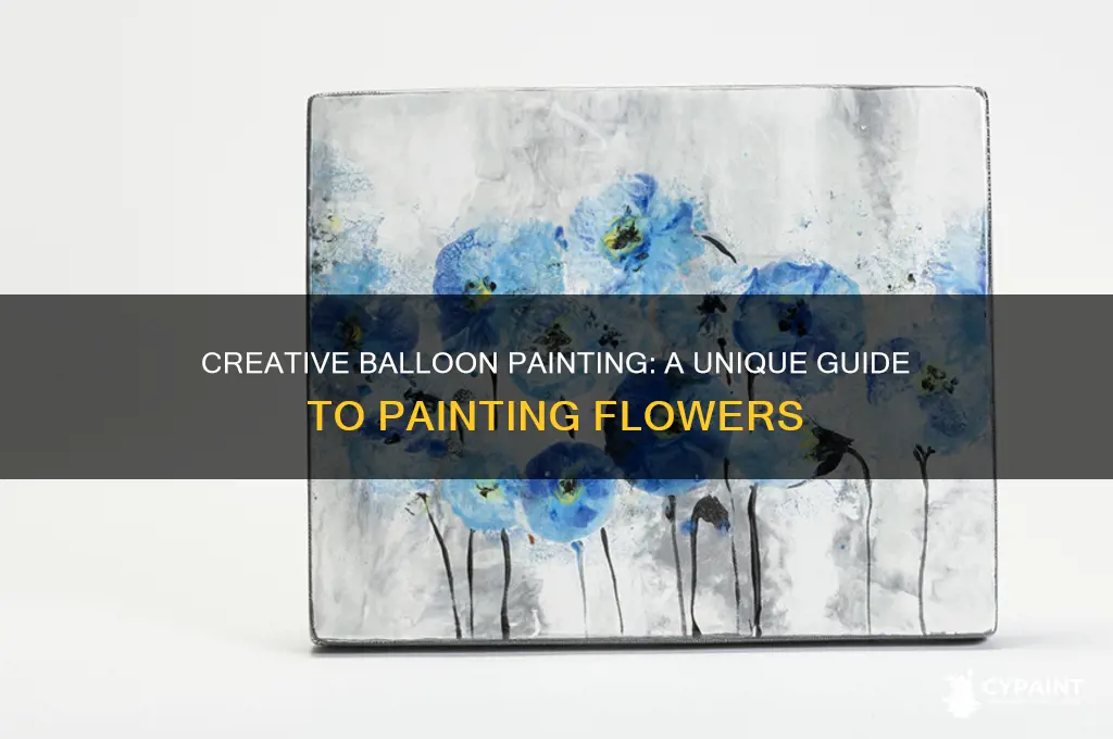 Creative Balloon Painting: A Unique Guide To Painting Flowers | CyPaint