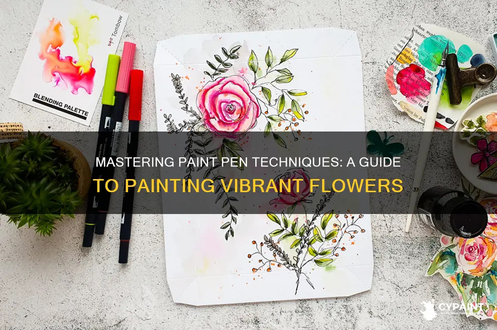 Mastering Paint Pen Techniques: A Guide To Painting Vibrant Flowers ...