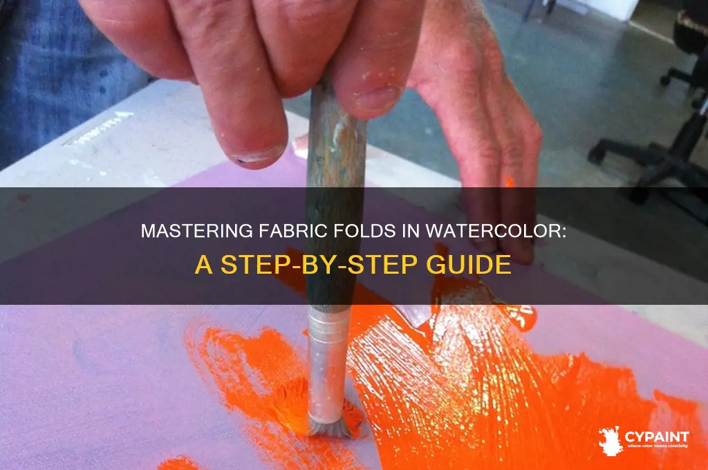 Mastering Fabric Folds In Watercolor: A Step-By-Step Guide | CyPaint