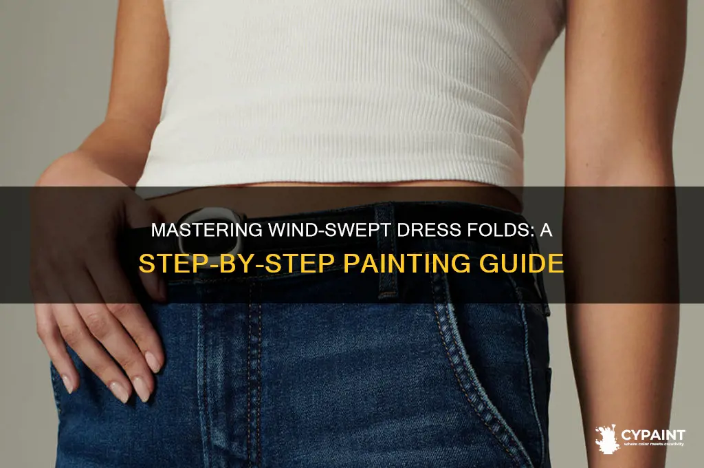 Mastering Wind-Swept Dress Folds: A Step-By-Step Painting Guide | CyPaint