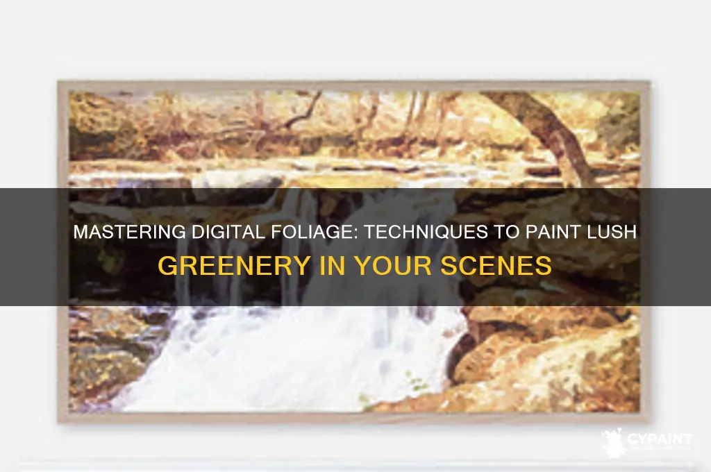 Mastering Digital Foliage: Techniques To Paint Lush Greenery In Your ...