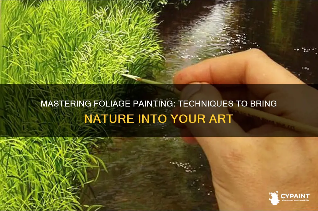Mastering Foliage Painting: Techniques To Bring Nature Into Your Art ...