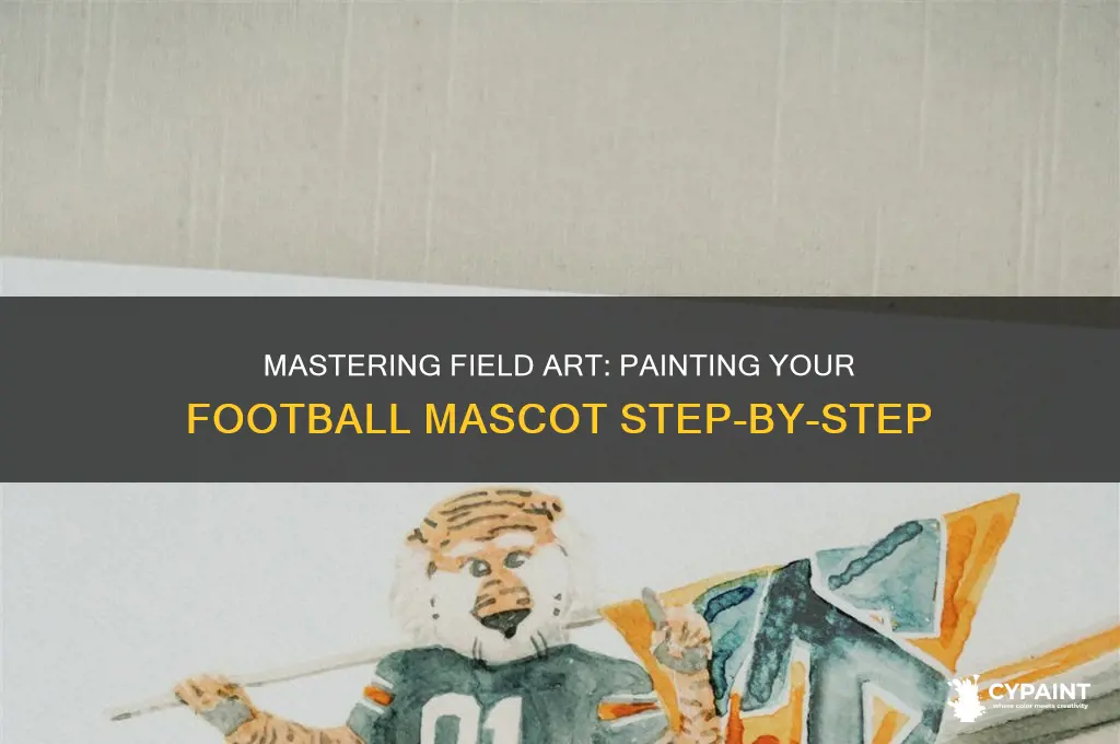 Mastering Field Art: Painting Your Football Mascot Step-By-Step | CyPaint
