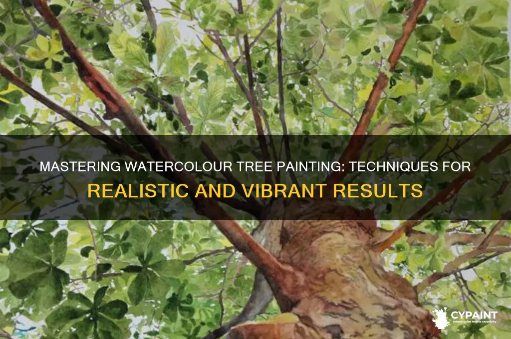 Mastering Watercolour Tree Painting: Techniques For Realistic And ...