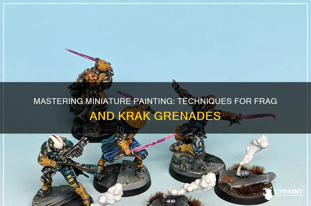 Mastering Miniature Painting: Techniques For Frag And Krak Grenades ...