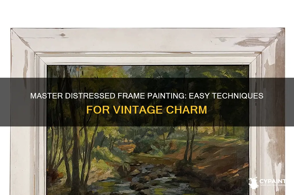 Master Distressed Frame Painting: Easy Techniques For Vintage Charm ...
