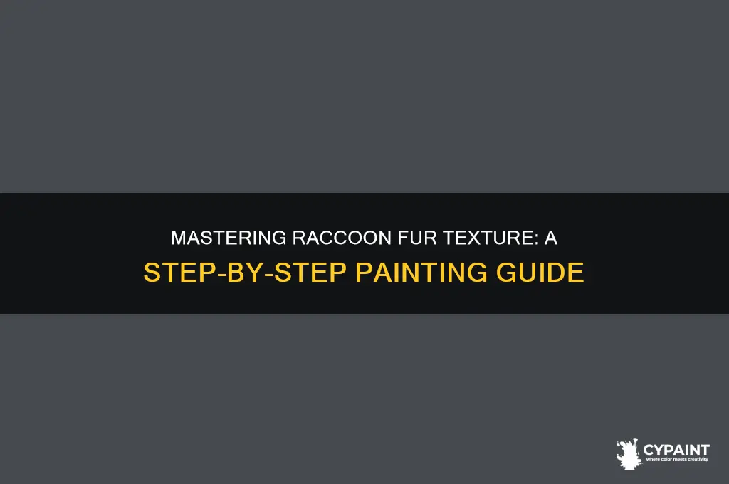 Mastering Raccoon Fur Texture: A Step-By-Step Painting Guide | CyPaint