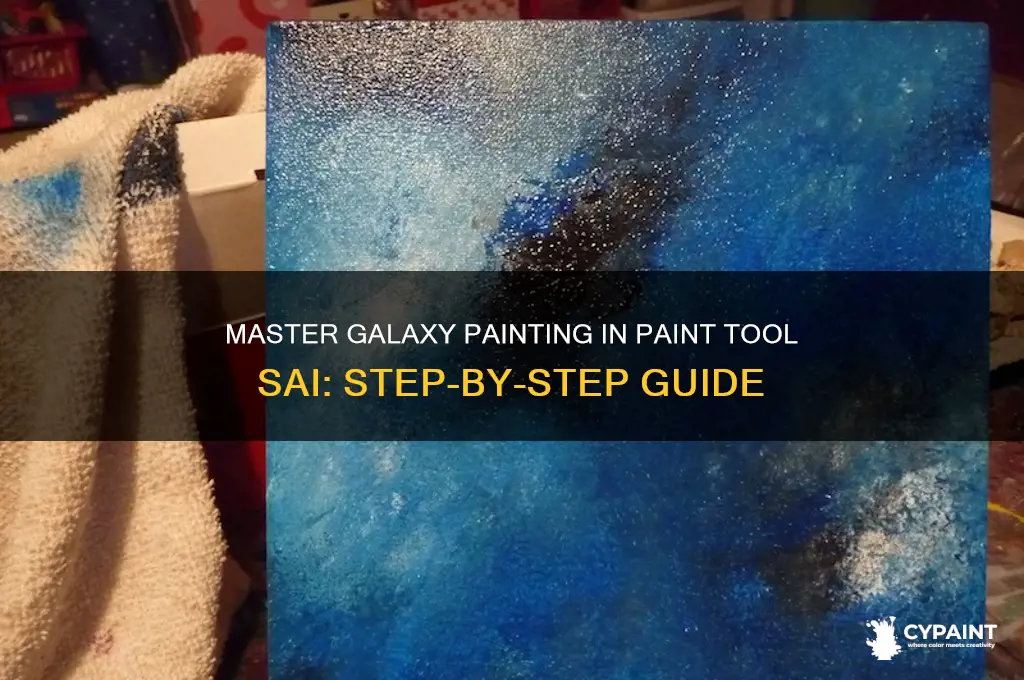 Master Galaxy Painting In Paint Tool Sai: Step-By-Step Guide | CyPaint
