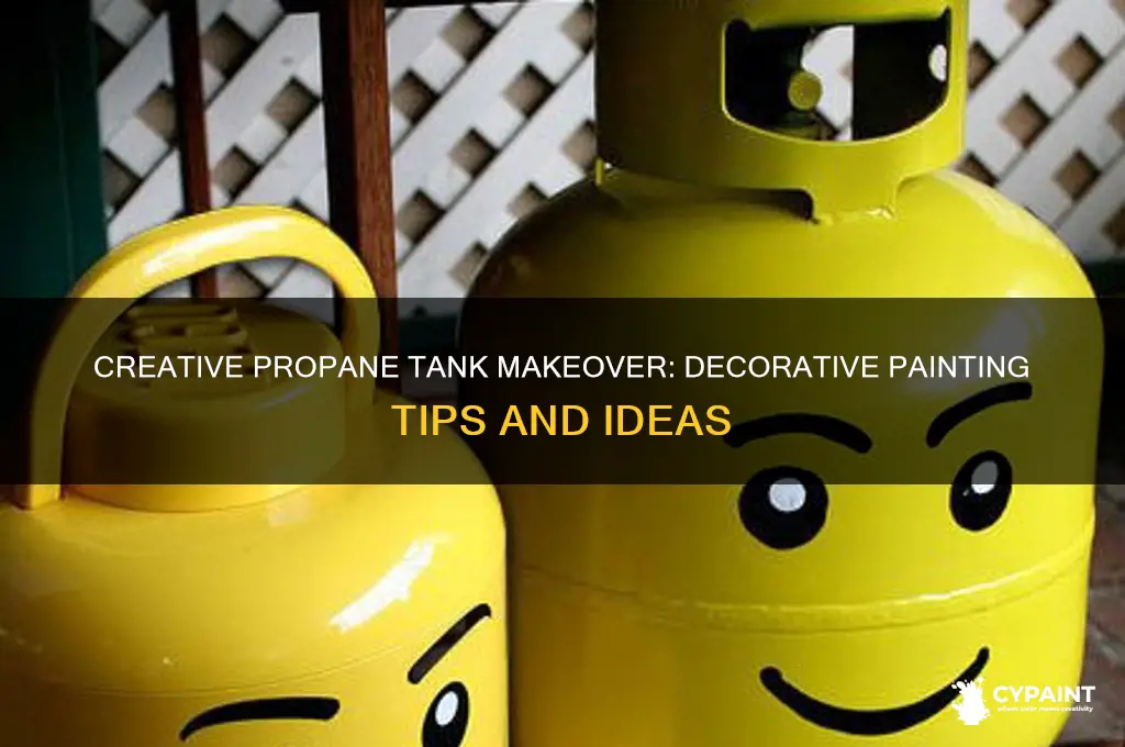 Creative Propane Tank Makeover: Decorative Painting Tips And Ideas ...