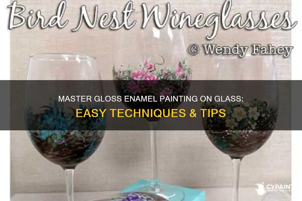 Master Gloss Enamel Painting On Glass: Easy Techniques & Tips | CyPaint