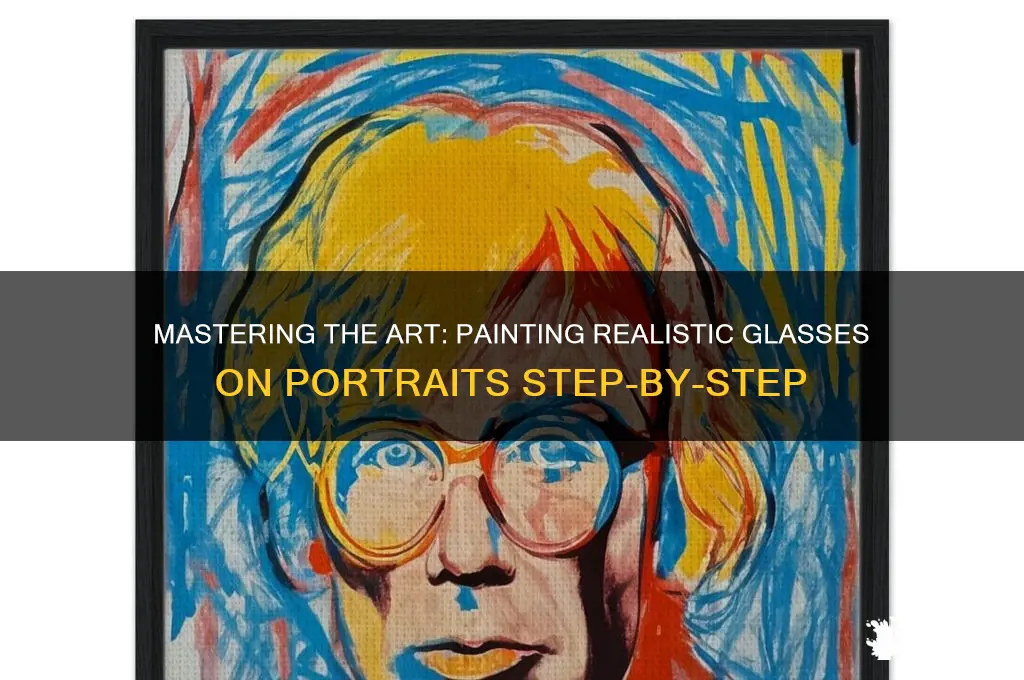 Mastering The Art: Painting Realistic Glasses On Portraits Step-By-Step ...