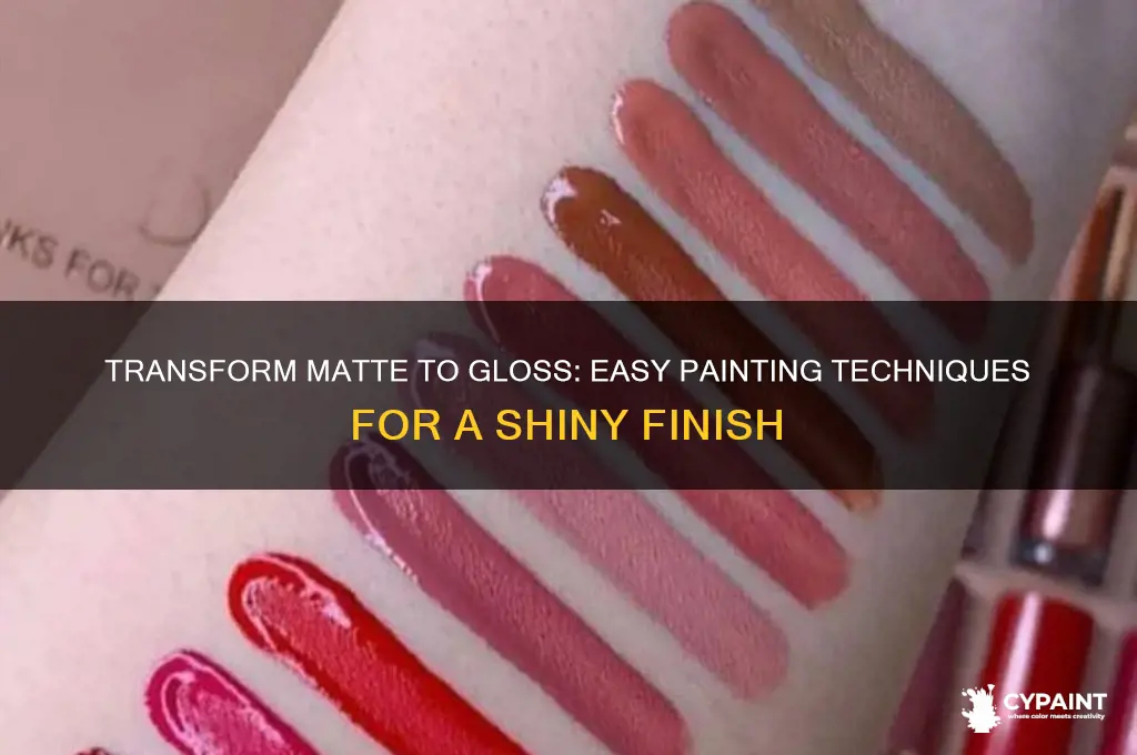 Transform Matte To Gloss: Easy Painting Techniques For A Shiny Finish ...