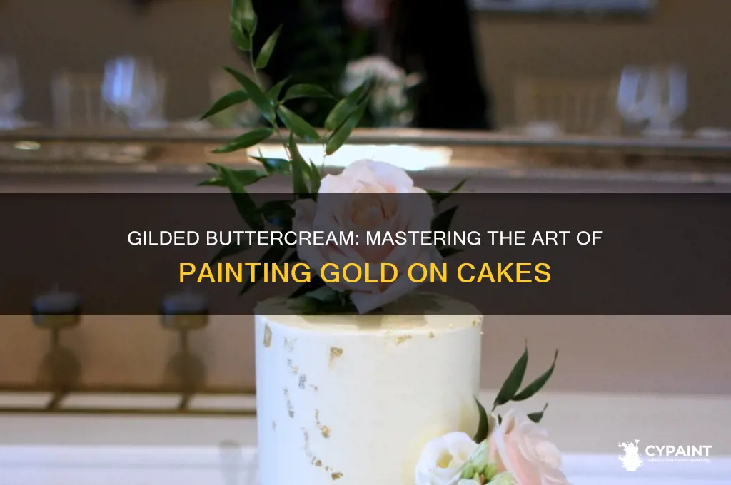 Gilded Buttercream: Mastering The Art Of Painting Gold On Cakes | CyPaint
