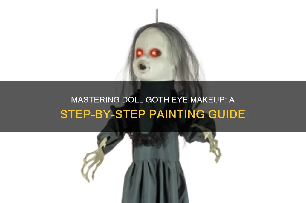 Mastering Doll Goth Eye Makeup: A Step-By-Step Painting Guide | CyPaint