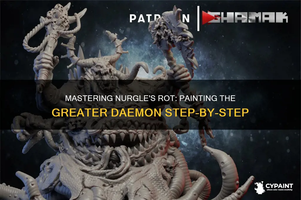 Mastering Nurgle's Rot: Painting The Greater Daemon Step-By-Step | CyPaint