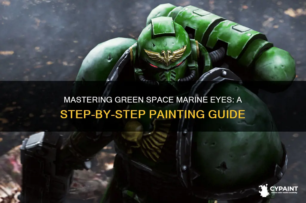 Mastering Green Space Marine Eyes: A Step-By-Step Painting Guide | CyPaint