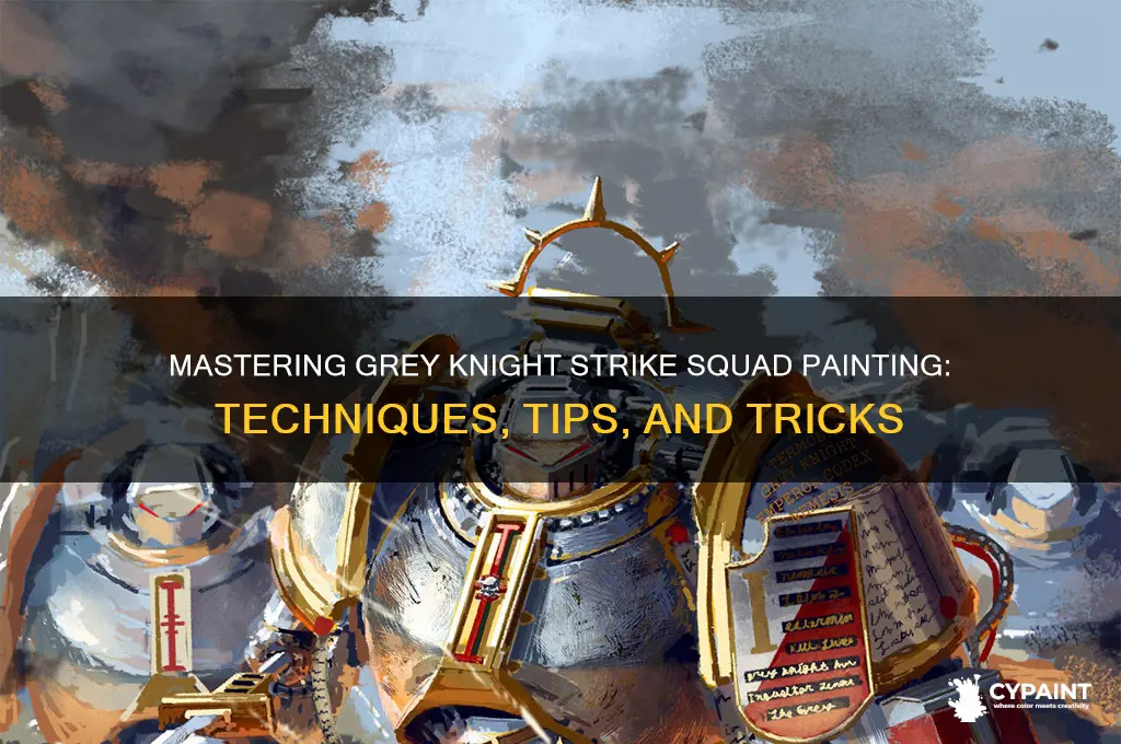 Mastering Grey Knight Strike Squad Painting: Techniques, Tips, And ...