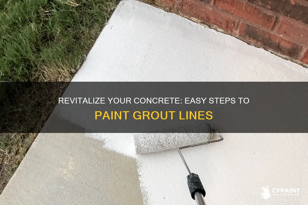 Revitalize Your Concrete: Easy Steps To Paint Grout Lines | CyPaint