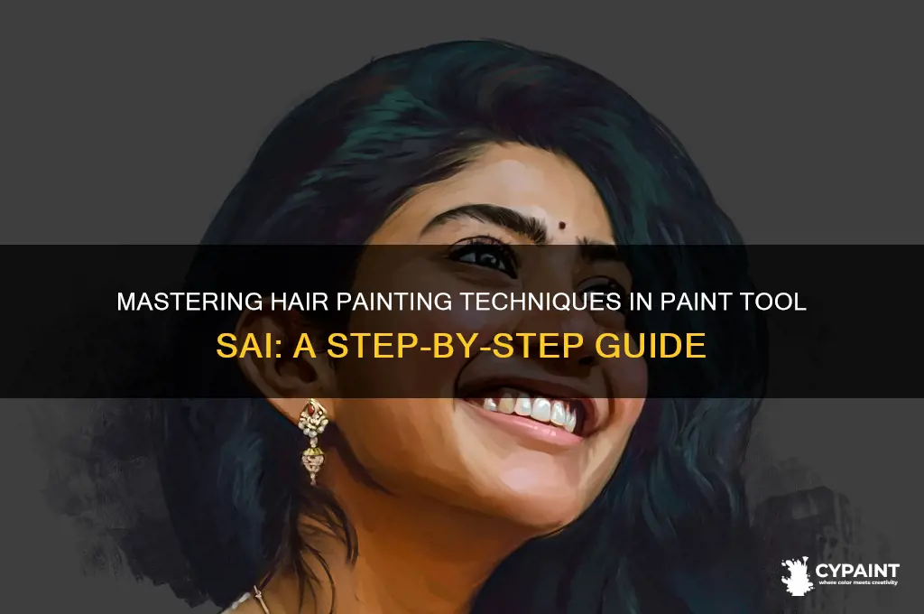 Mastering Hair Painting Techniques In Paint Tool Sai: A Step-By-Step ...