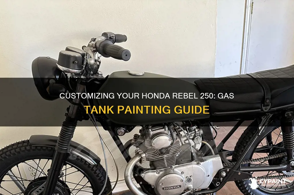 Customizing Your Honda Rebel 250: Gas Tank Painting Guide | CyPaint