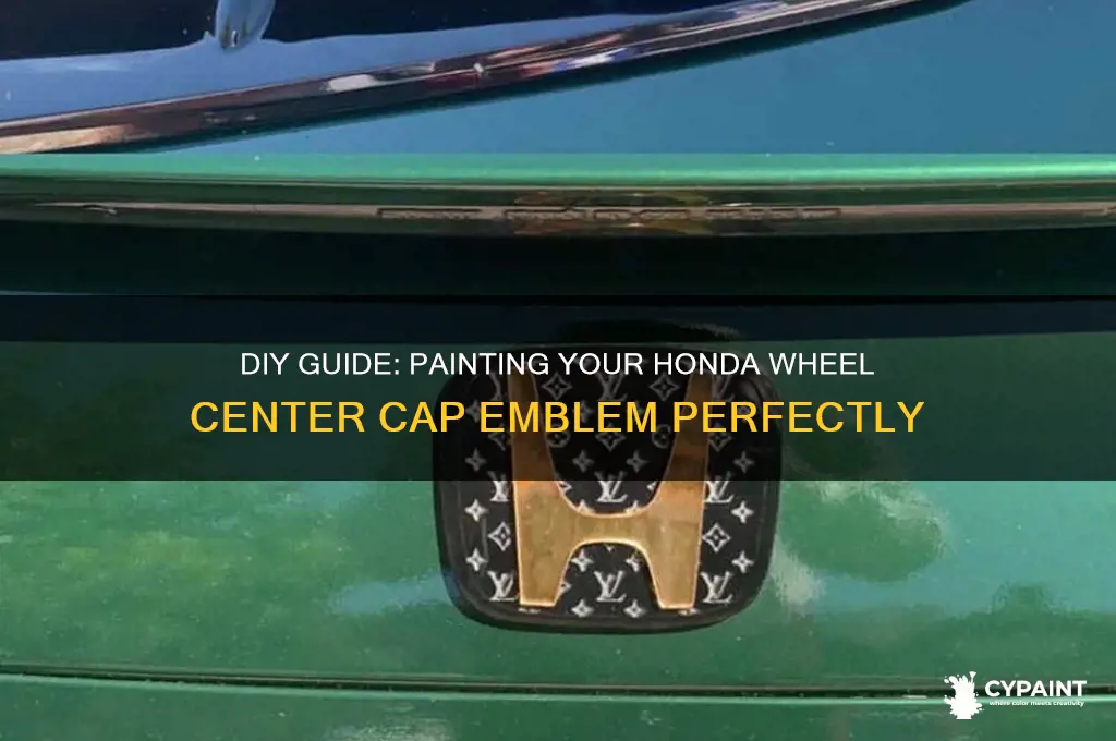 Diy Guide: Painting Your Honda Wheel Center Cap Emblem Perfectly | CyPaint
