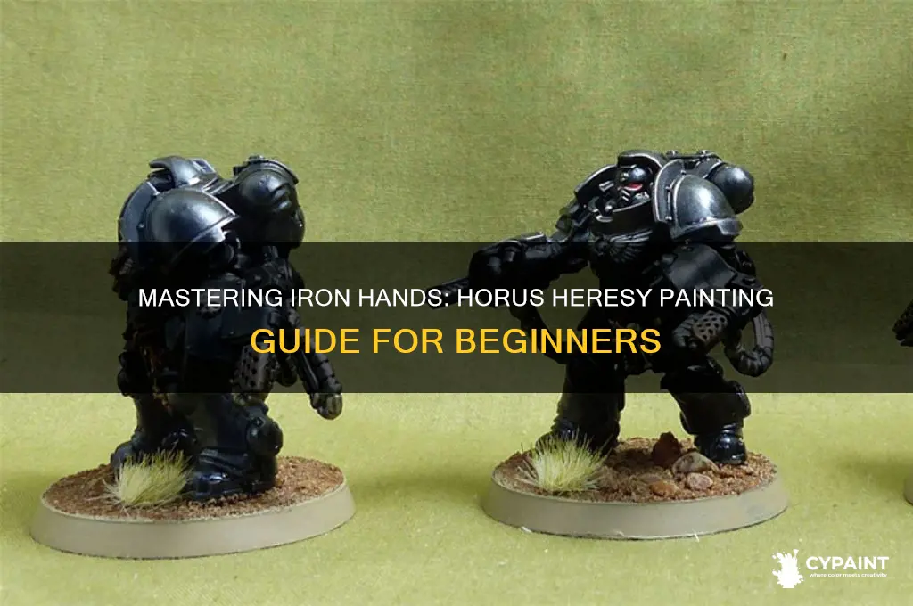Mastering Iron Hands: Horus Heresy Painting Guide For Beginners | CyPaint