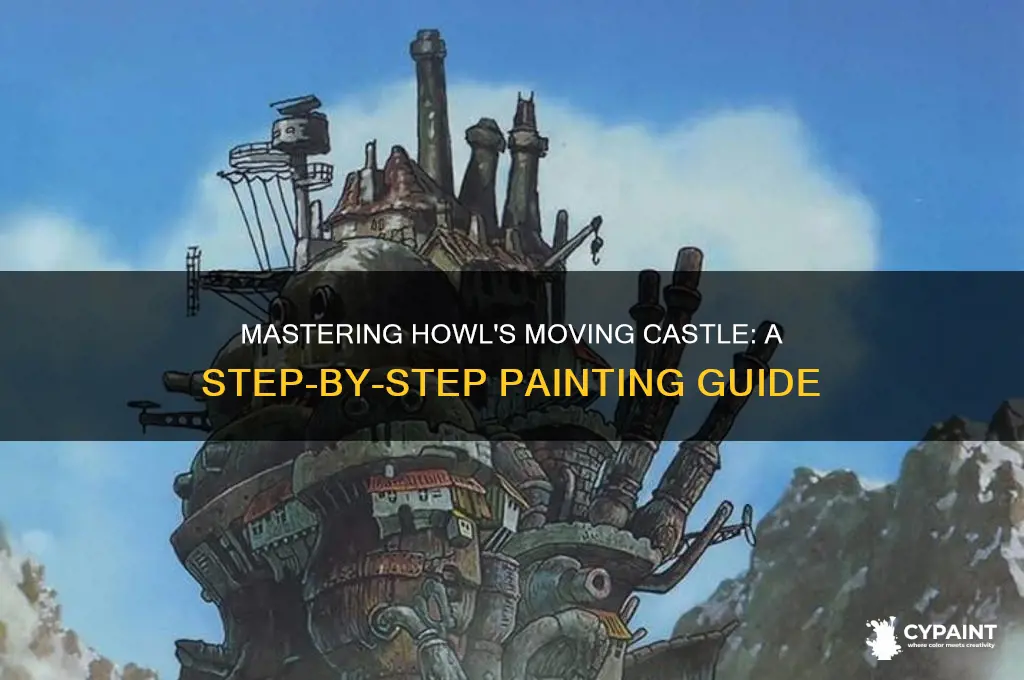 Mastering Howl's Moving Castle: A Step-By-Step Painting Guide | CyPaint