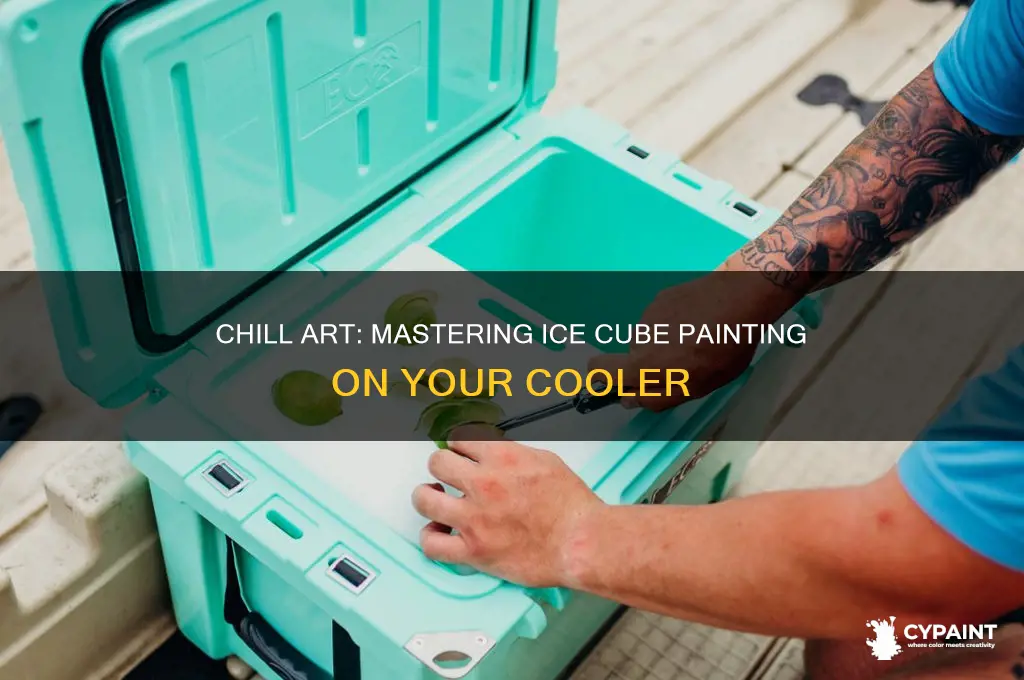 Chill Art: Mastering Ice Cube Painting On Your Cooler | CyPaint
