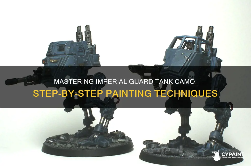 Mastering Imperial Guard Tank Camo: Step-By-Step Painting Techniques ...