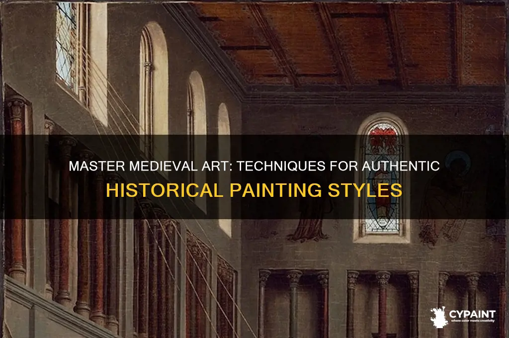 Master Medieval Art: Techniques For Authentic Historical Painting ...