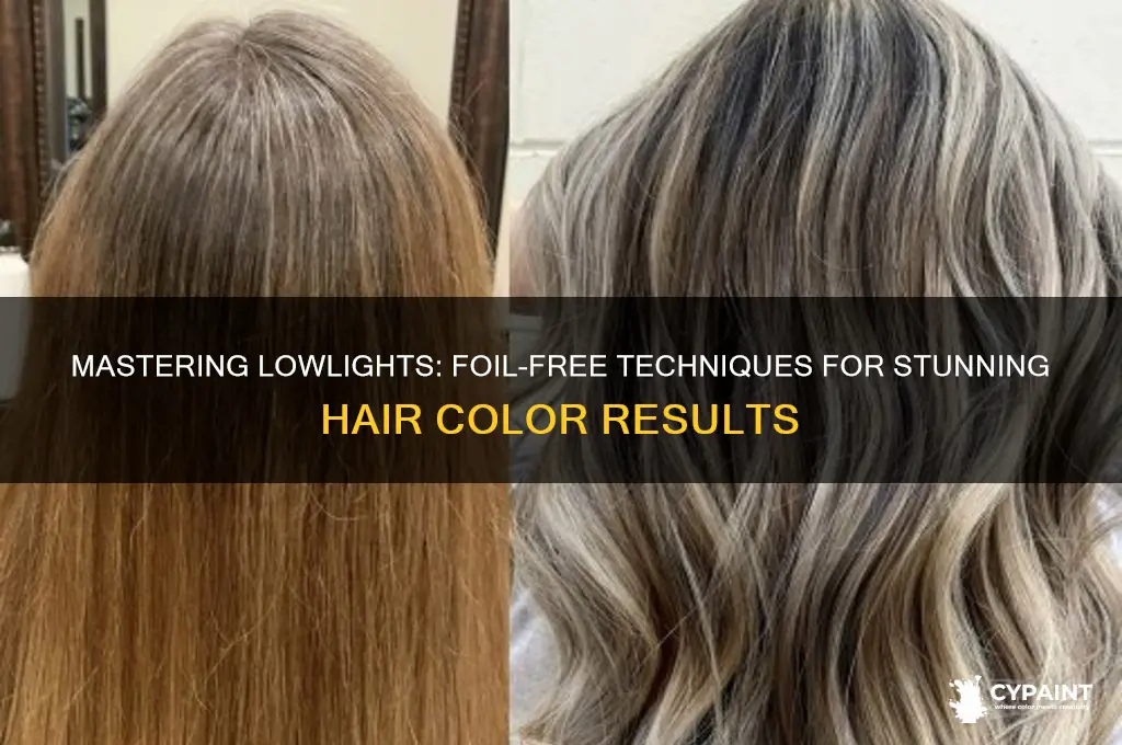 Mastering Lowlights: Foil-Free Techniques For Stunning Hair Color ...