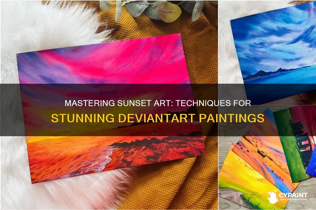 Mastering Sunset Art: Techniques For Stunning Deviantart Paintings ...