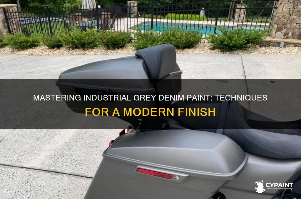 Mastering Industrial Grey Denim Paint: Techniques For A Modern Finish ...