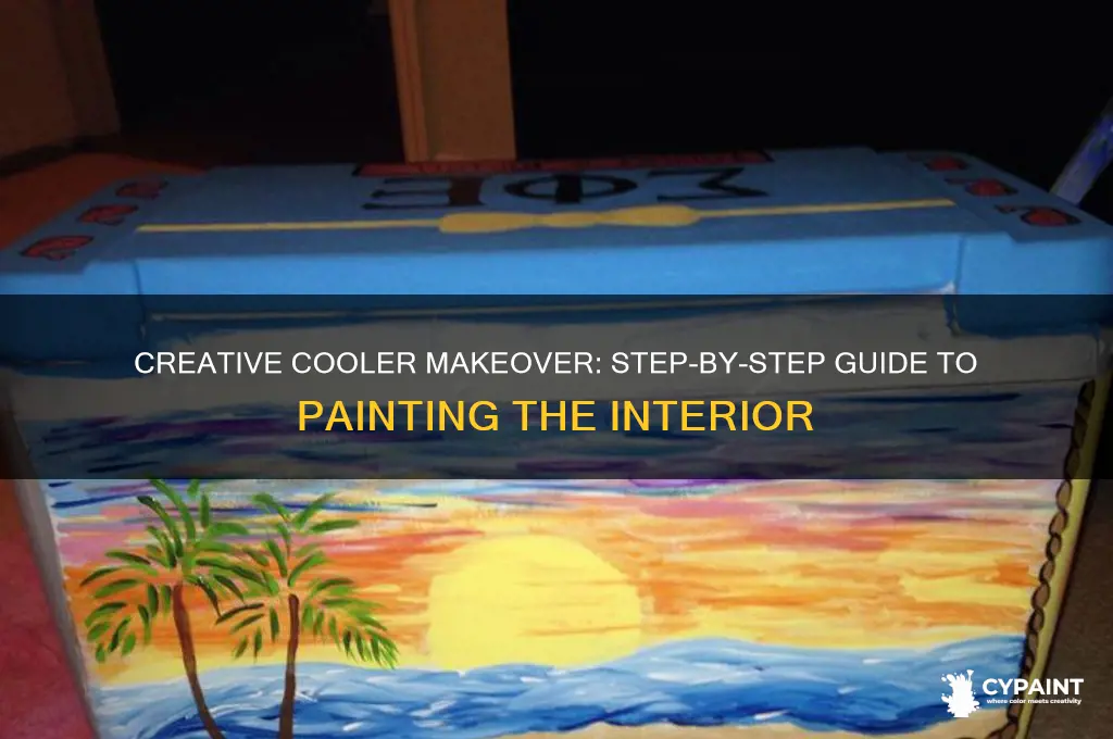 Creative Cooler Makeover: Step-By-Step Guide To Painting The Interior ...