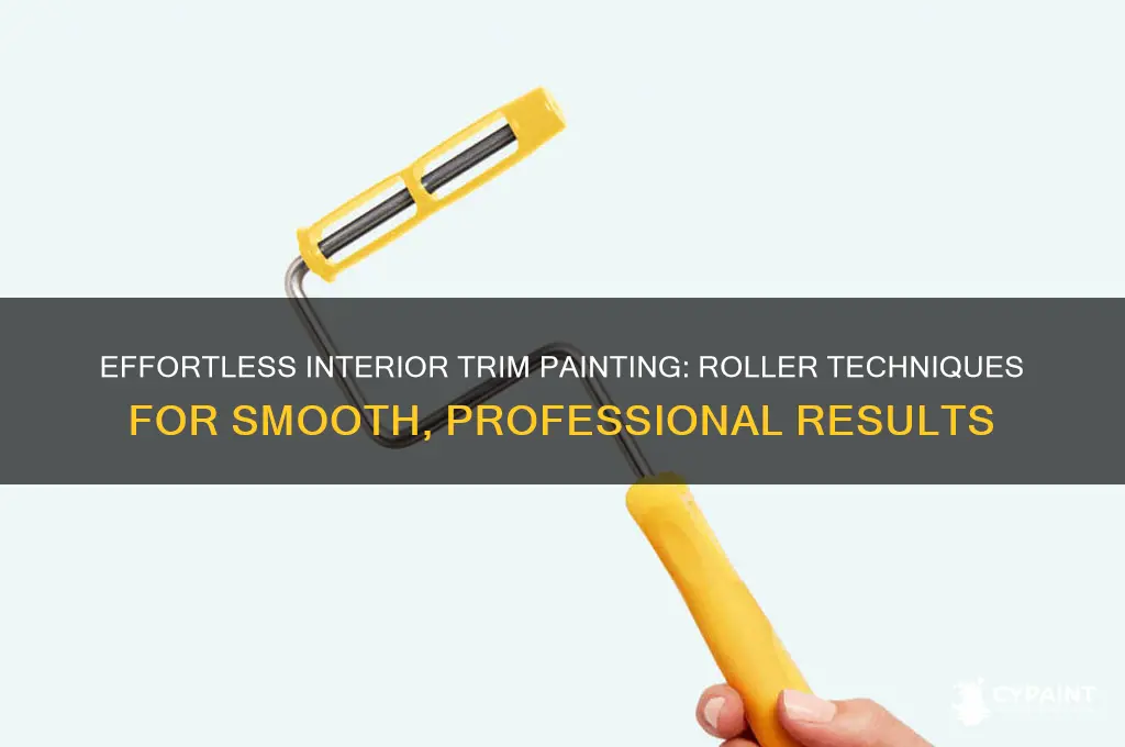 Effortless Interior Trim Painting: Roller Techniques For Smooth ...