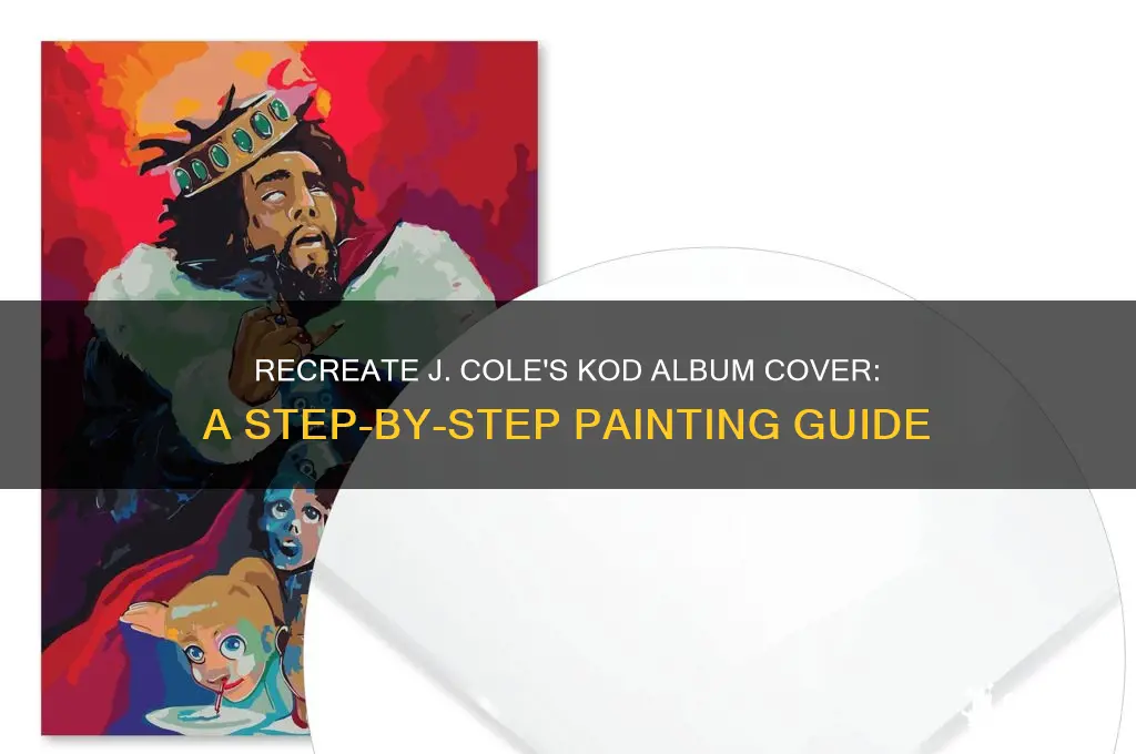Recreate J. Cole's Kod Album Cover: A Step-By-Step Painting Guide | CyPaint