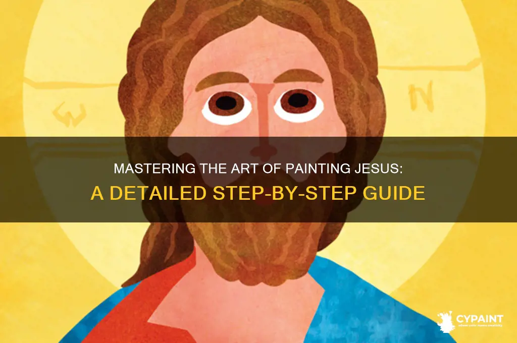 Mastering The Art Of Painting Jesus: A Detailed Step-By-Step Guide ...