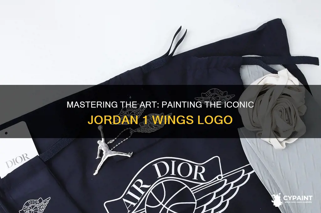Mastering The Art: Painting The Iconic Jordan 1 Wings Logo | CyPaint