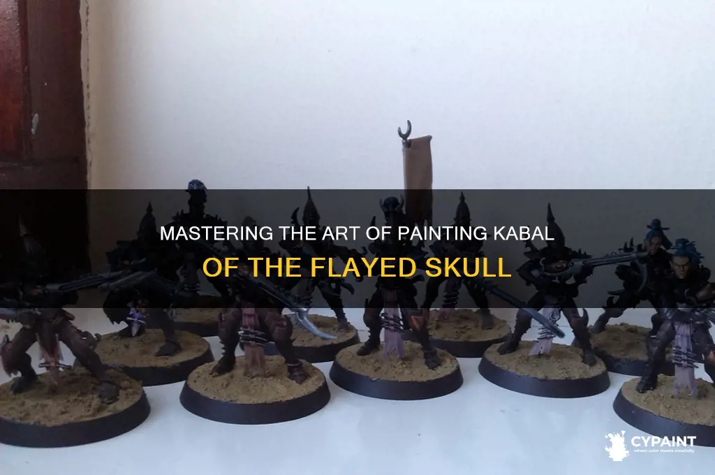 Mastering The Art Of Painting Kabal Of The Flayed Skull | CyPaint