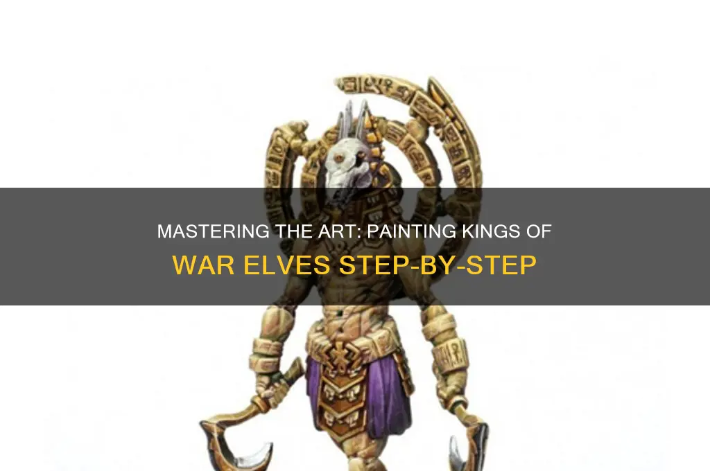 Mastering The Art: Painting Kings Of War Elves Step-By-Step | CyPaint