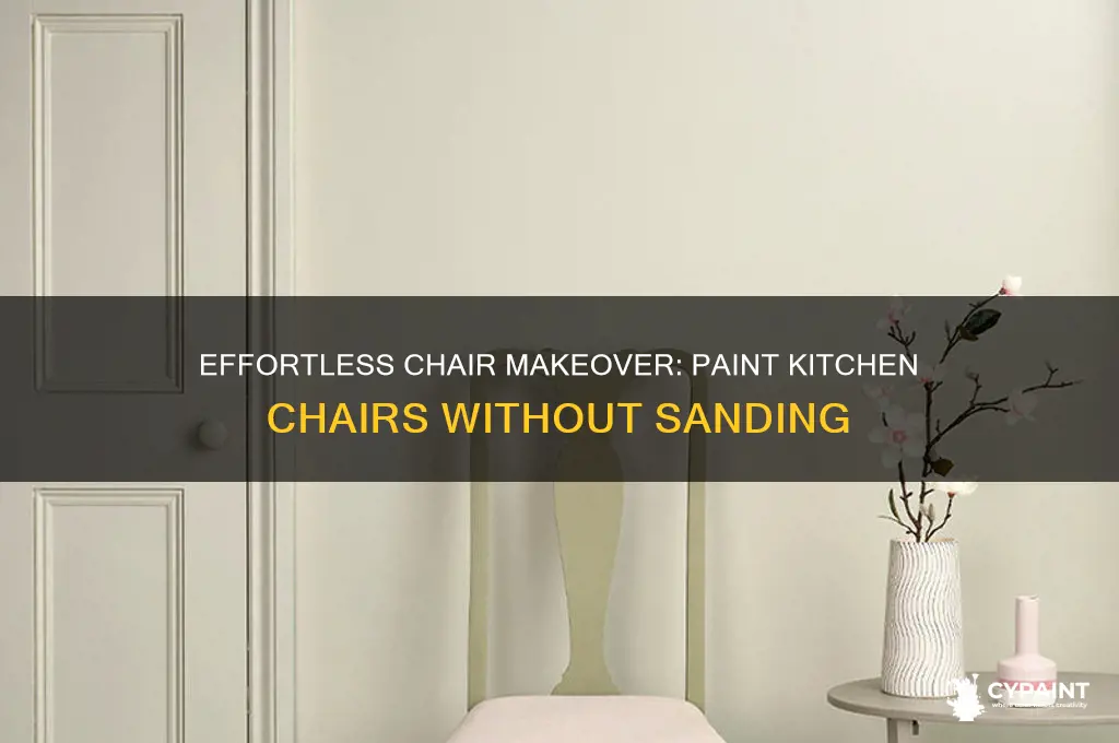 Effortless Chair Makeover: Paint Kitchen Chairs Without Sanding | CyPaint