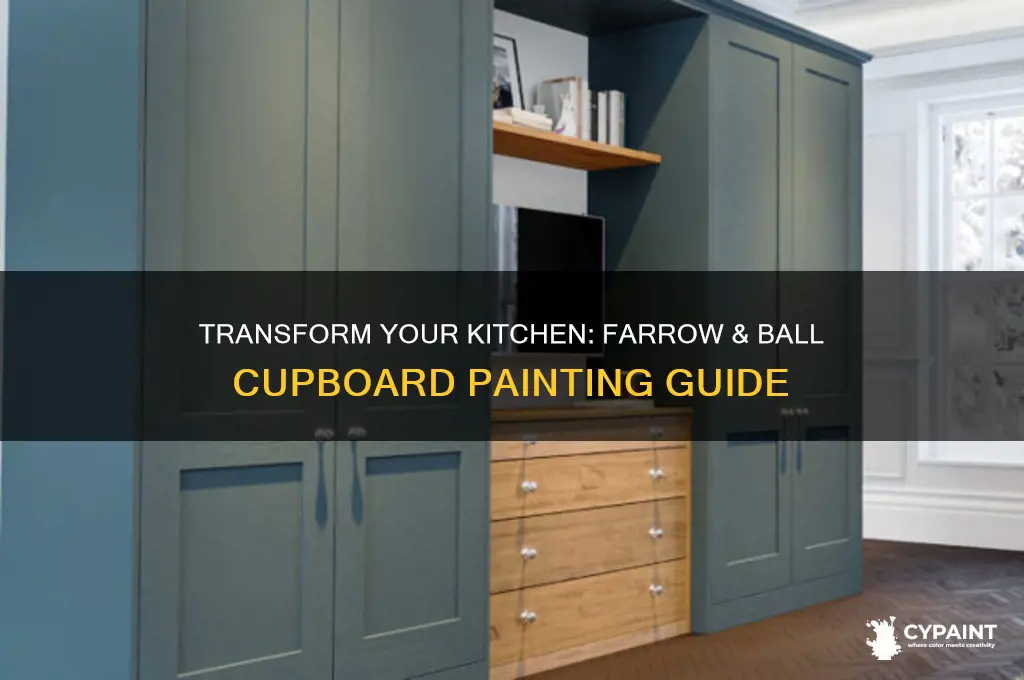 Transform Your Kitchen: Farrow & Ball Cupboard Painting Guide | CyPaint